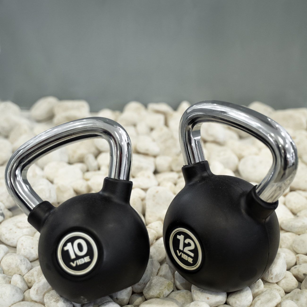 Rubber Coated Kettlebell - 12 Kg - Vibe