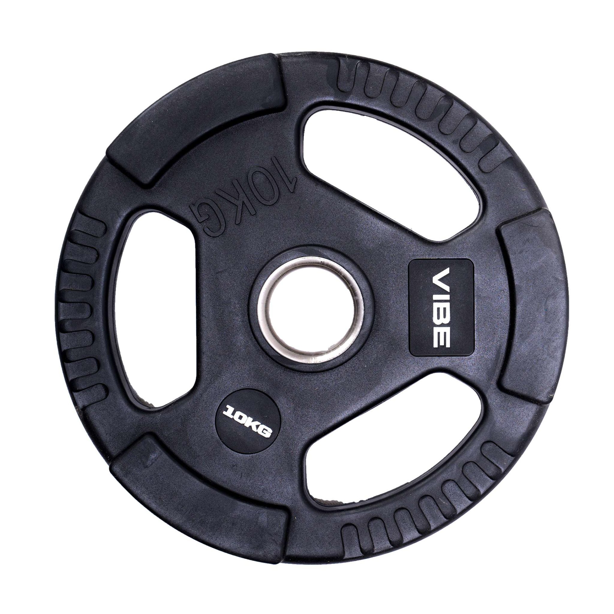 Rubber Coated Weight Plate - 10 Kg (Pair) - Vibe