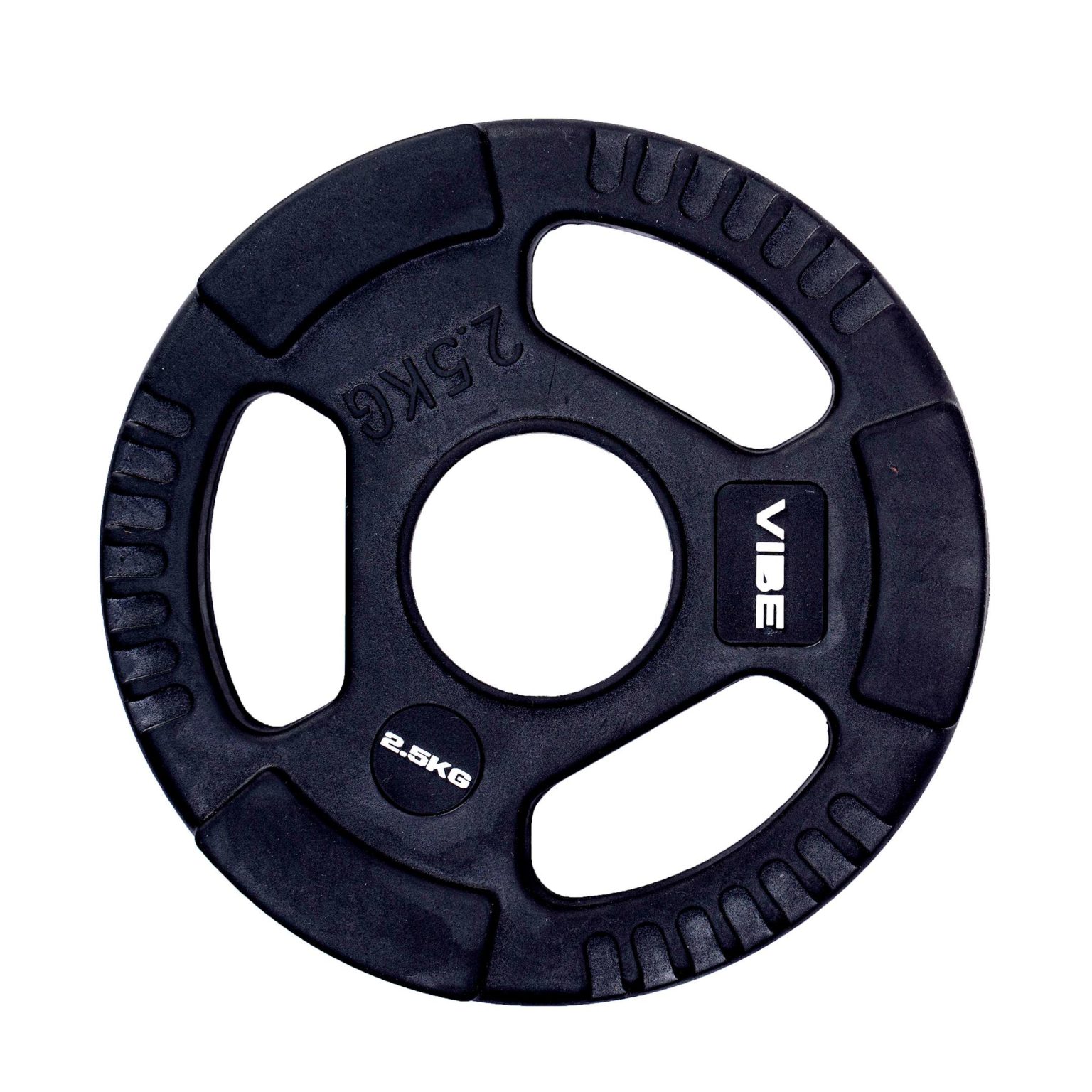 Rubber Coated Weight Plate - 2.5 Kg (Pair) - Vibe